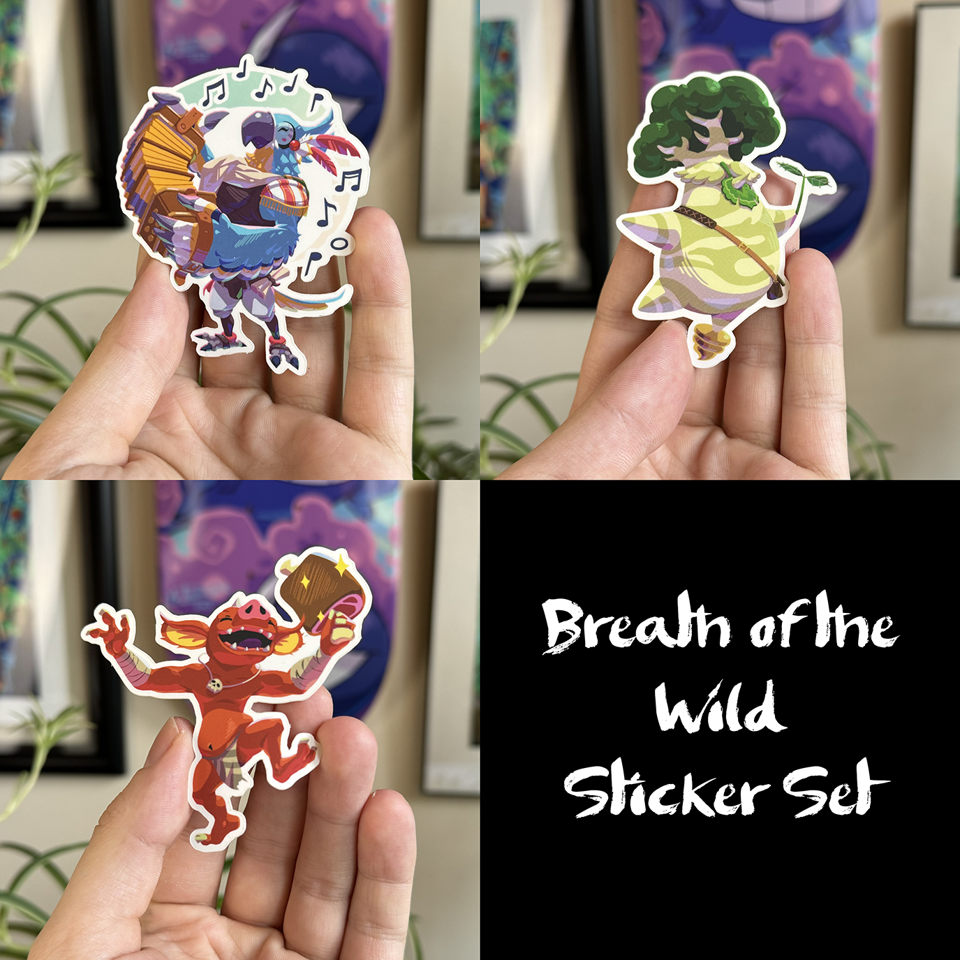 Breath of the Wild Sticker Set – Enter the Fever Dream